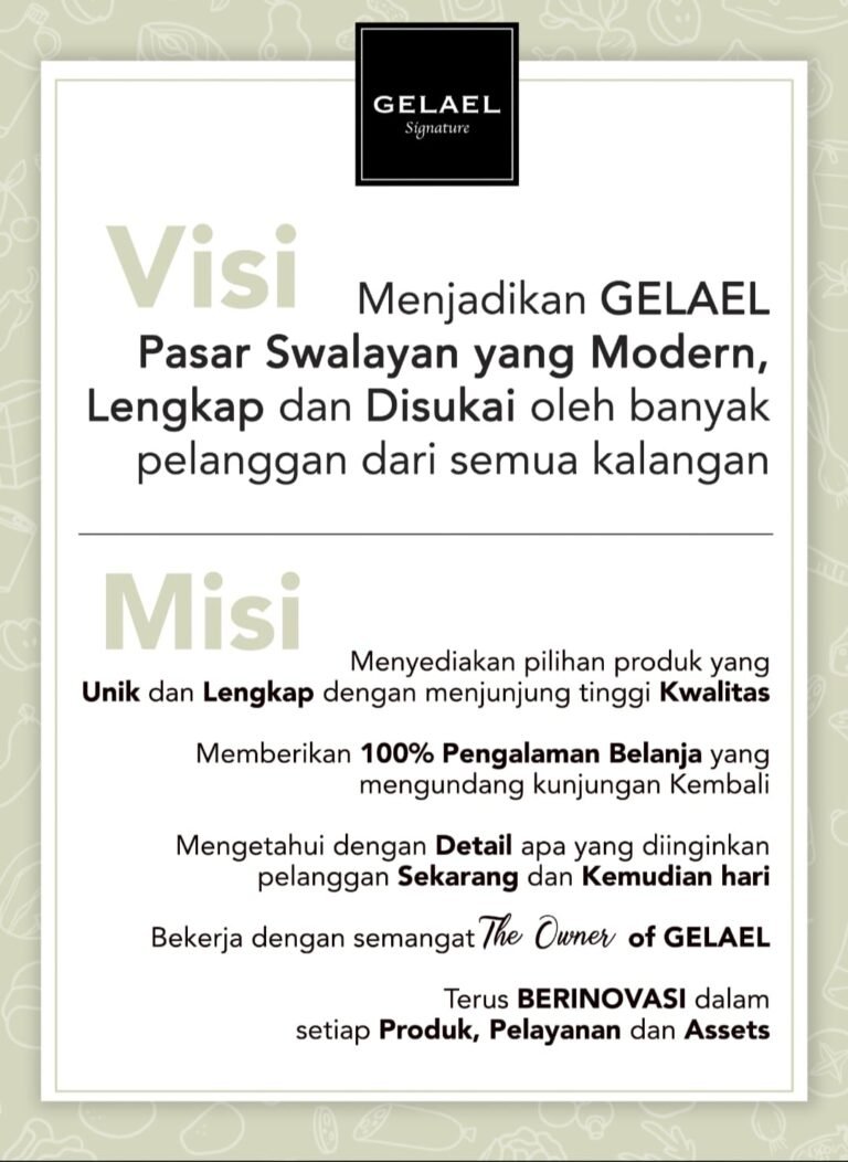 About Us – GELAEL SUPERMARKET
